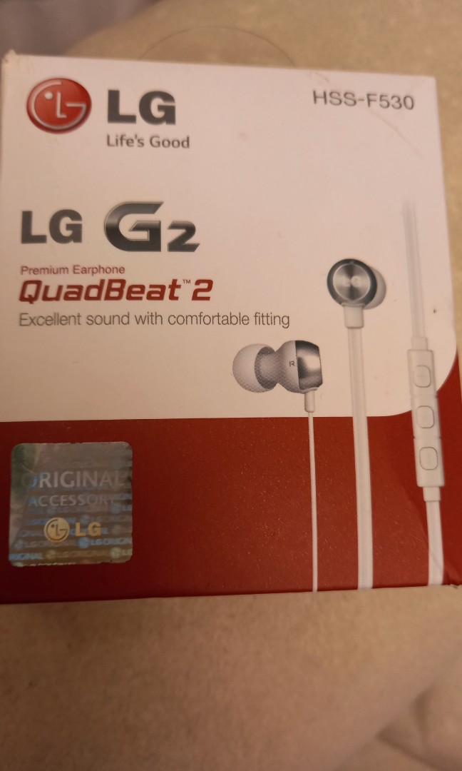 LG G2 QuadBeat 2 耳機 （全新）, 音響器材, 耳機 - Carousell