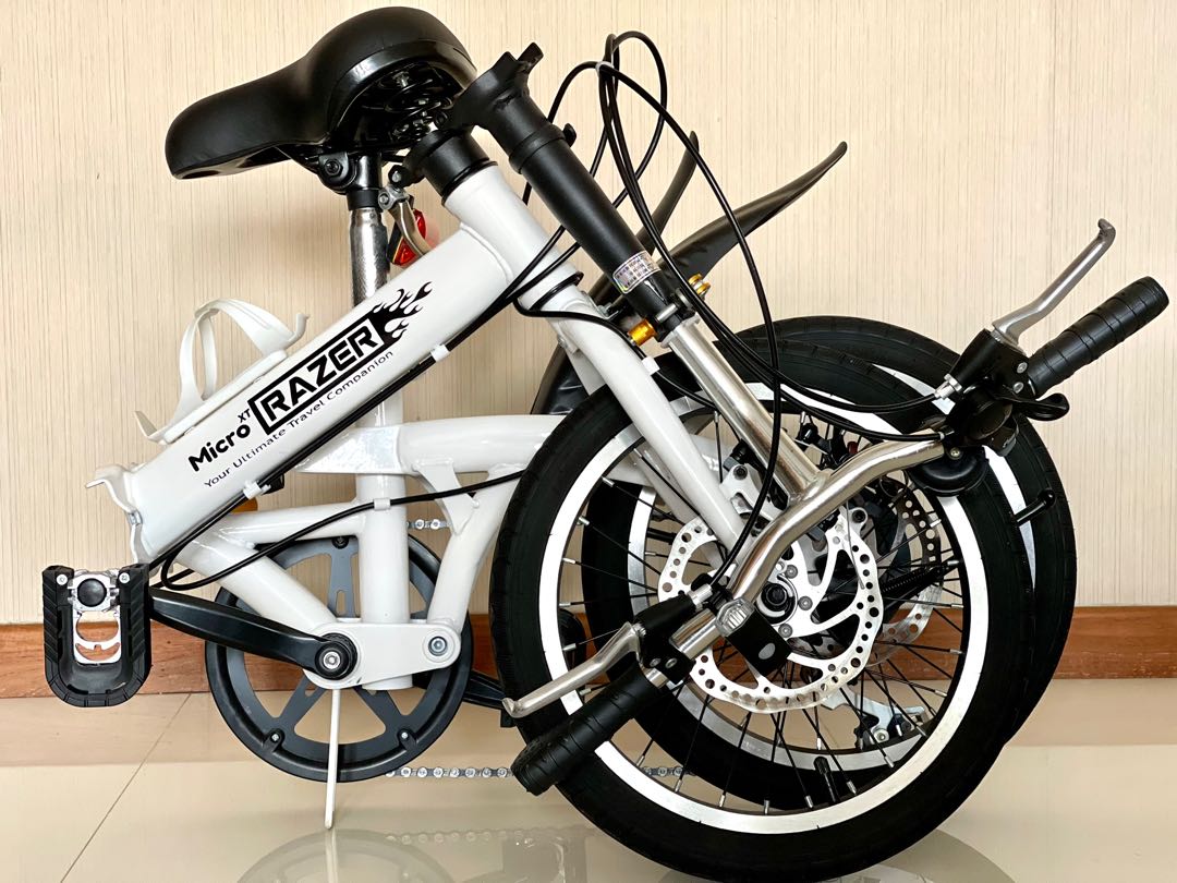 (Negotiable) Light Weight Tri-fold bicycle with Shimano 7-speed, Sports ...