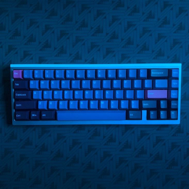 Lilac Mode65 hotswap custom keyboard, Computers & Tech, Parts ...