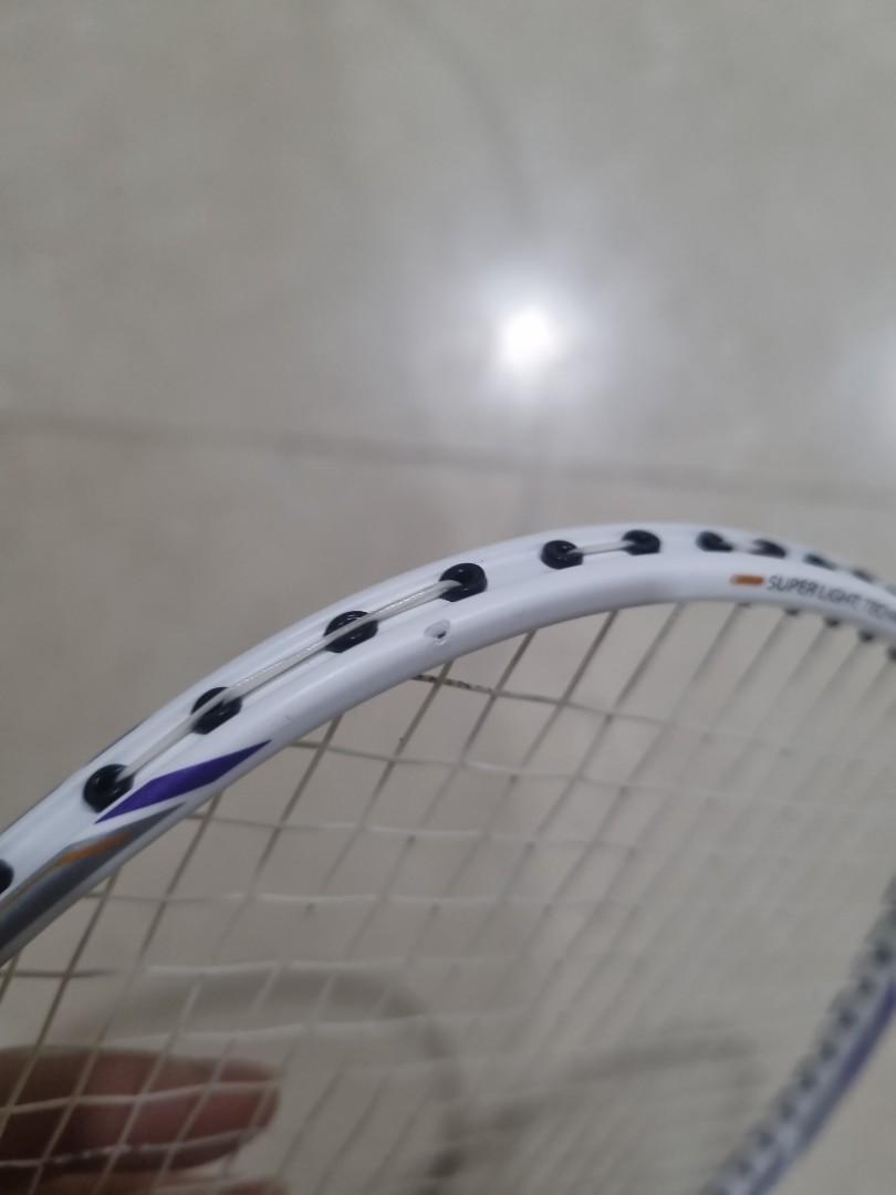 LINING SUPERLITE MAX 9 Badminton racket, Sports Equipment, Sports ...