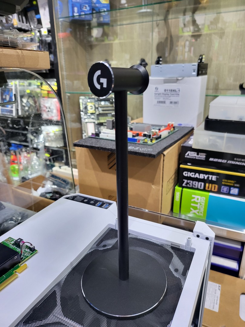 Logitech Full Aluminium Headphone Stand, Audio, Headphones & Headsets ...