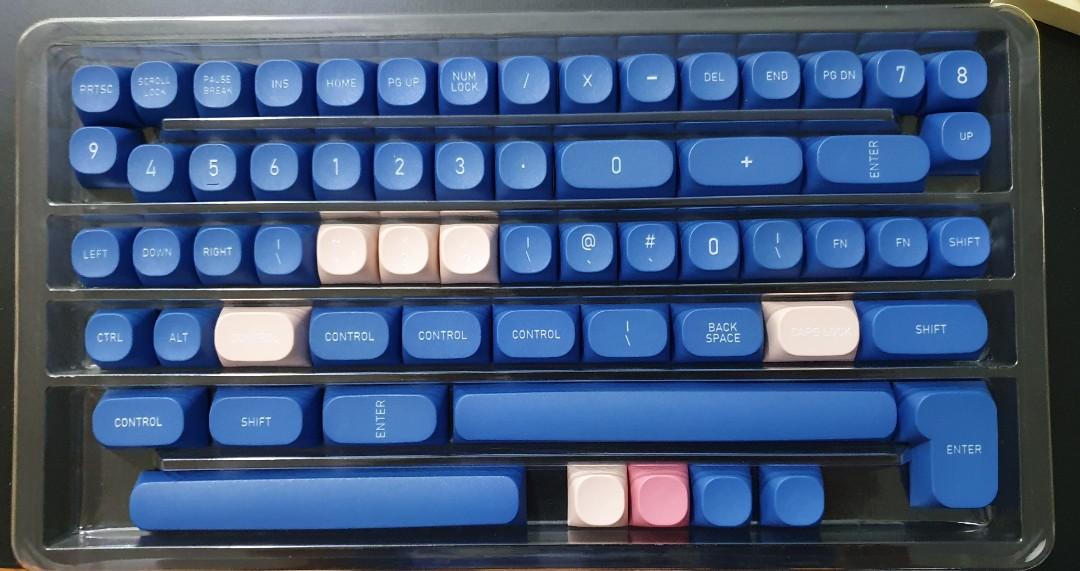 MA Vilebloom PBT keycaps (keycaps only), Computers & Tech, Parts ...