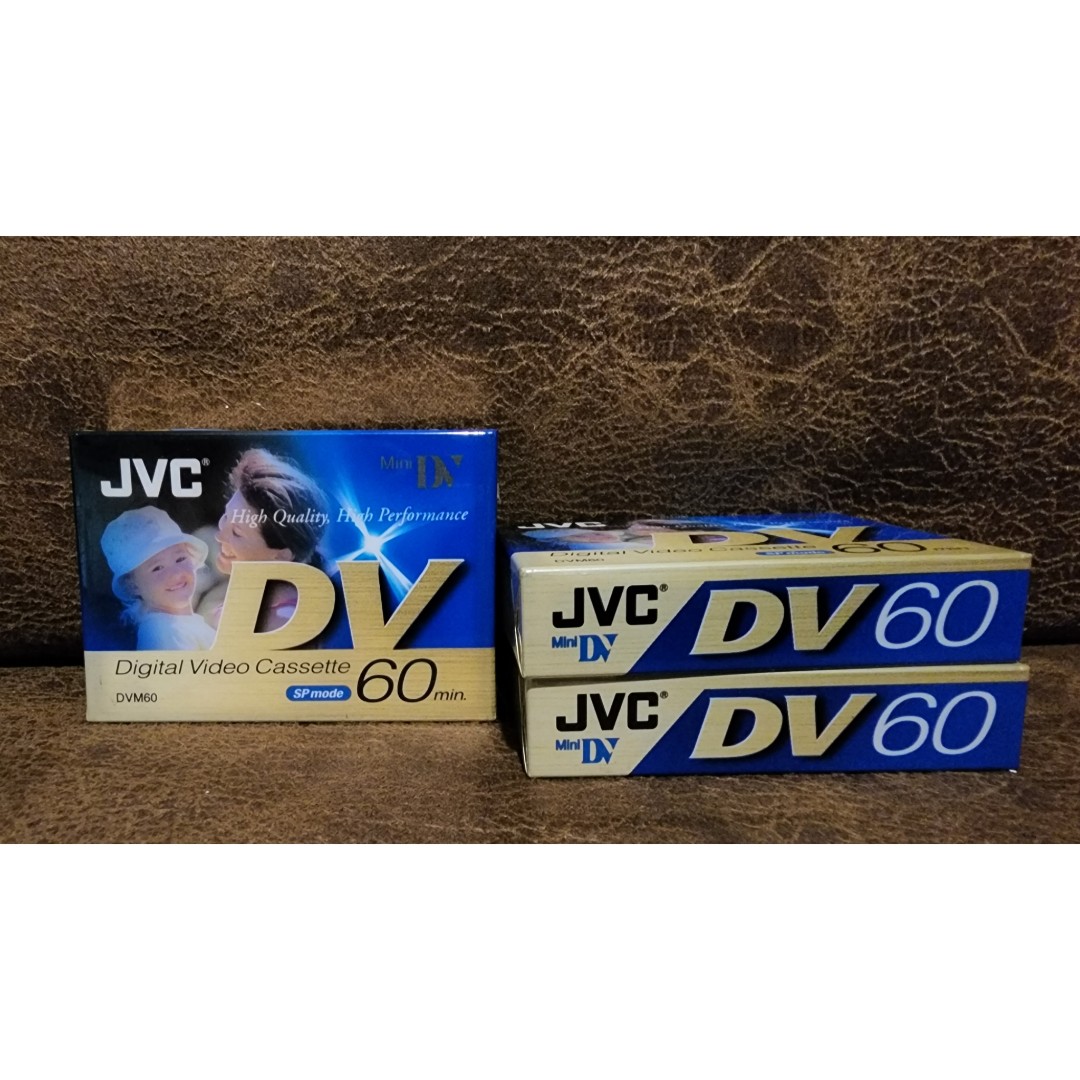 Mini DV & VHS Video Cassettes (BN), Photography, Video Cameras on Carousell