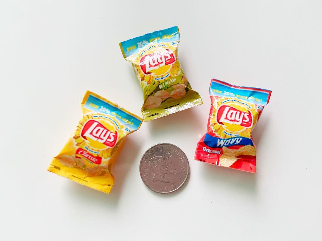 Miniature Toy Chichirya 3pcs Lays, Hobbies & Toys, Toys & Games on ...