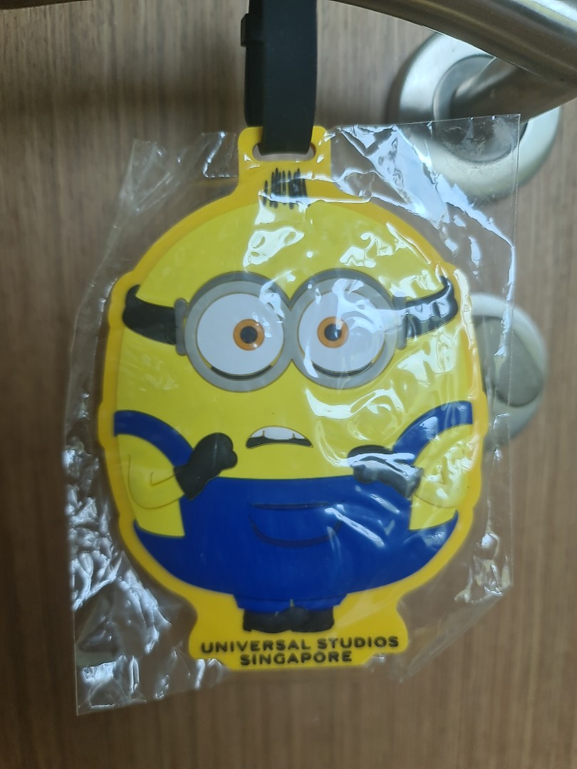 Minion luggage tag, Everything Else on Carousell
