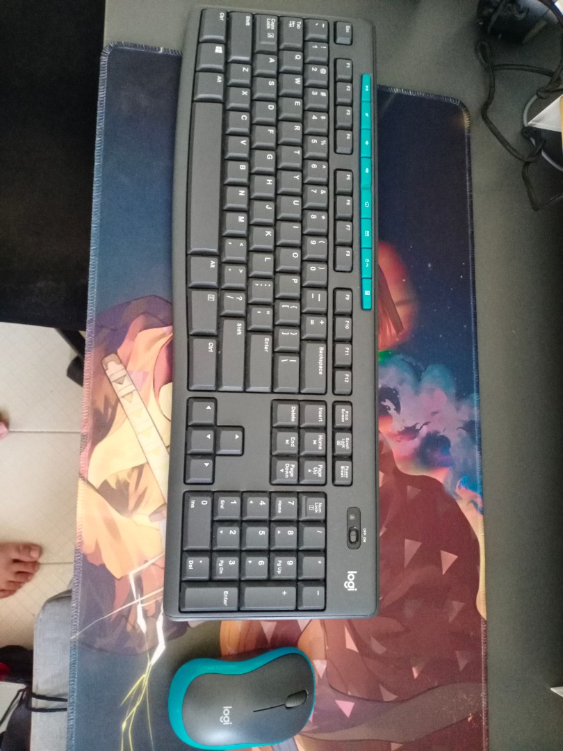 Mk275 logitech keyboard mouse combo, Computers & Tech, Parts ...