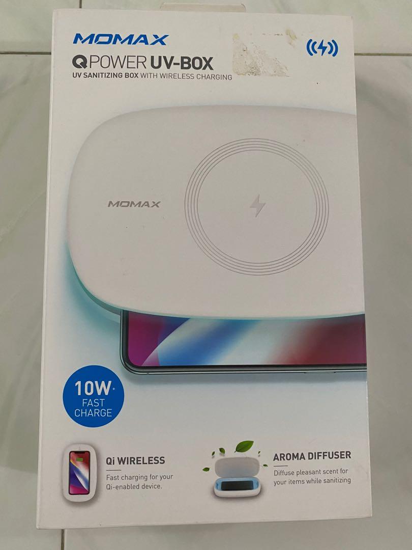 Momax power uv sanitising box, Mobile Phones & Gadgets, Mobile & Gadget ...