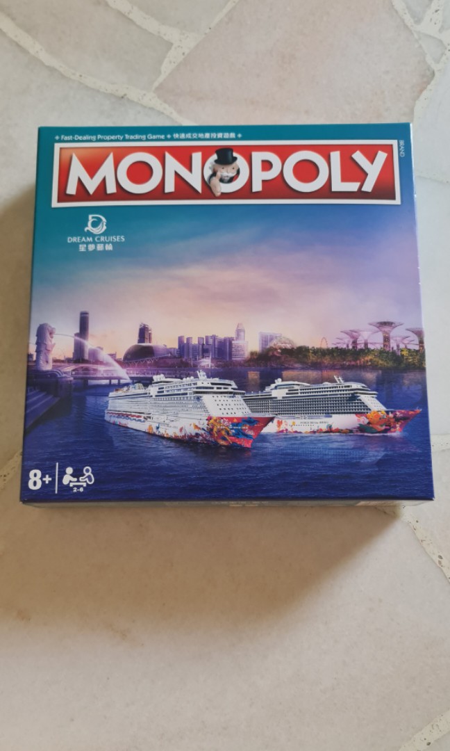 Monopoly Dream Cruises Limited Edition 8+, Hobbies & Toys, Toys & Games ...