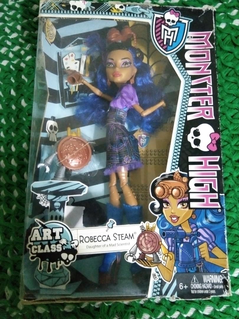 Monster High Art Class ROBECCA STEAM, Hobbies & Toys, Toys & Games on ...