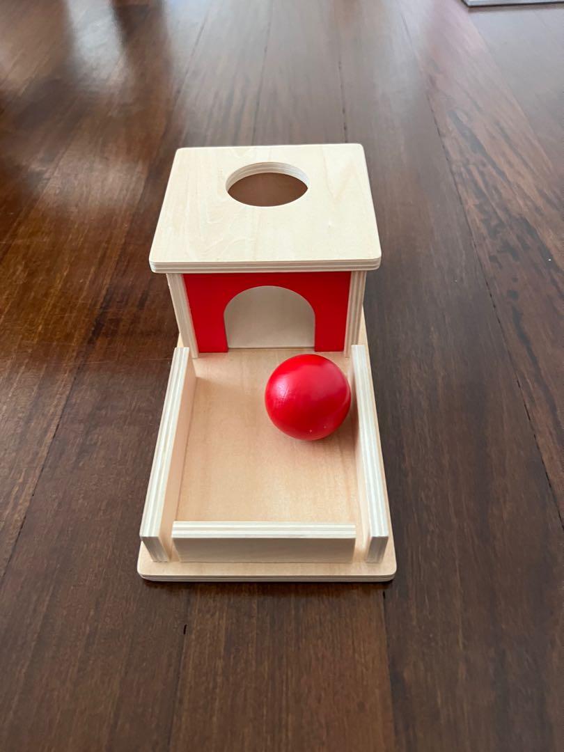 Montessori object permanence toy, Babies & Kids, Infant Playtime on ...