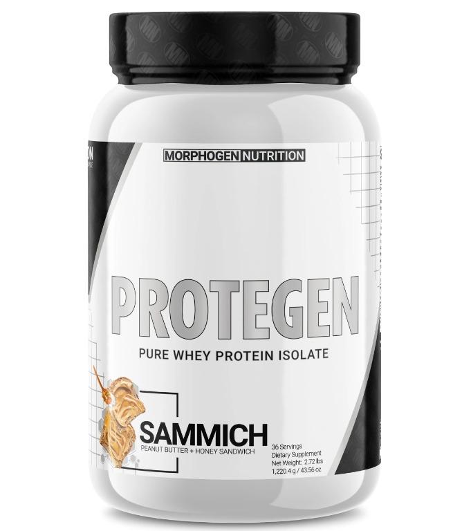 Morphogen Nutrition PROTEGEN - Pure Whey Protein Isolate (36 servings ...