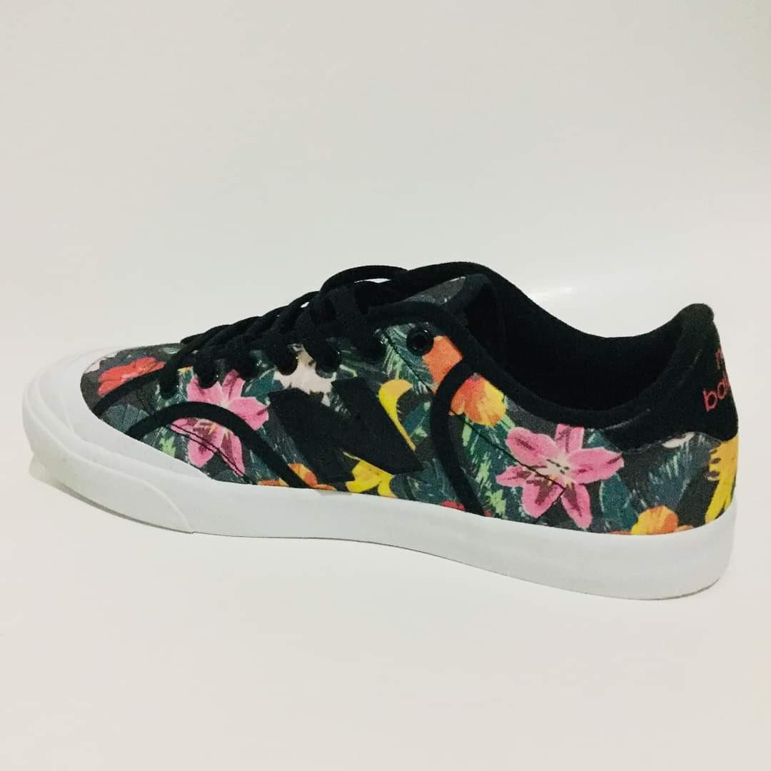 NEW BALANCE CANVAS PRO COURT FLORAL, Women's Fashion, Footwear ...