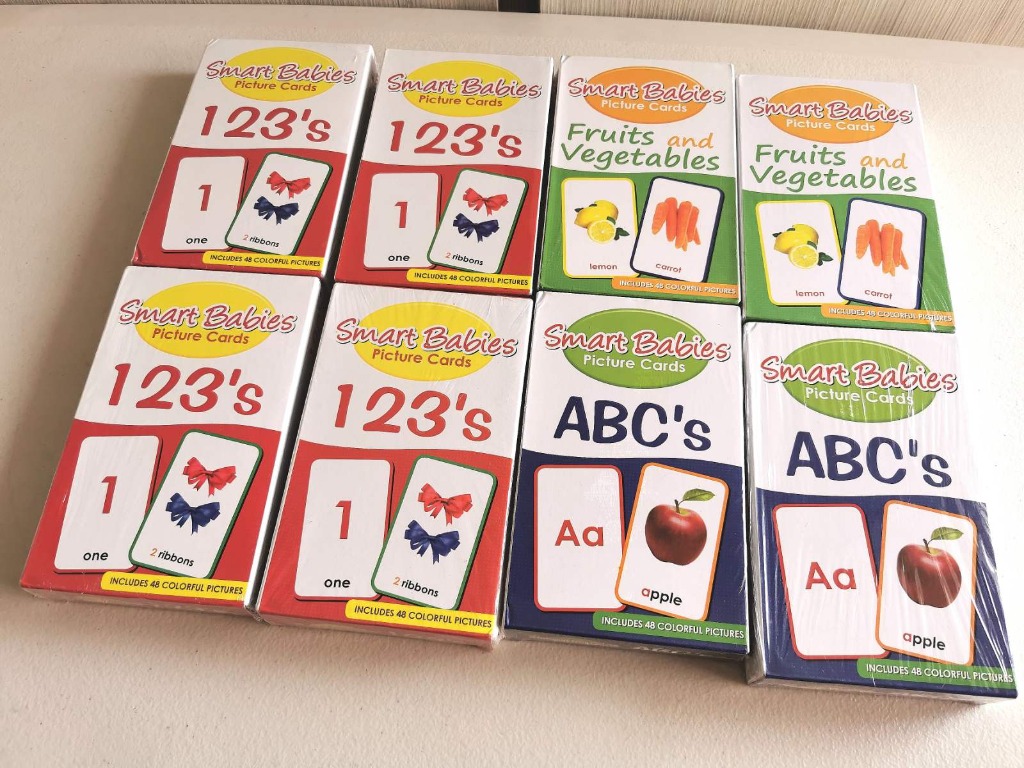 BRAND NEW Smart Babies Picture Cards or Flashcards, Babies & Kids ...