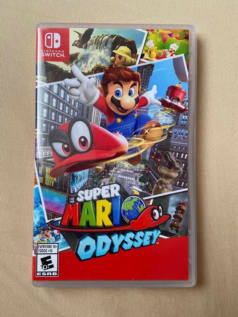 Nintendo Switch Super Mario Odyssey, Video Gaming, Video Games ...
