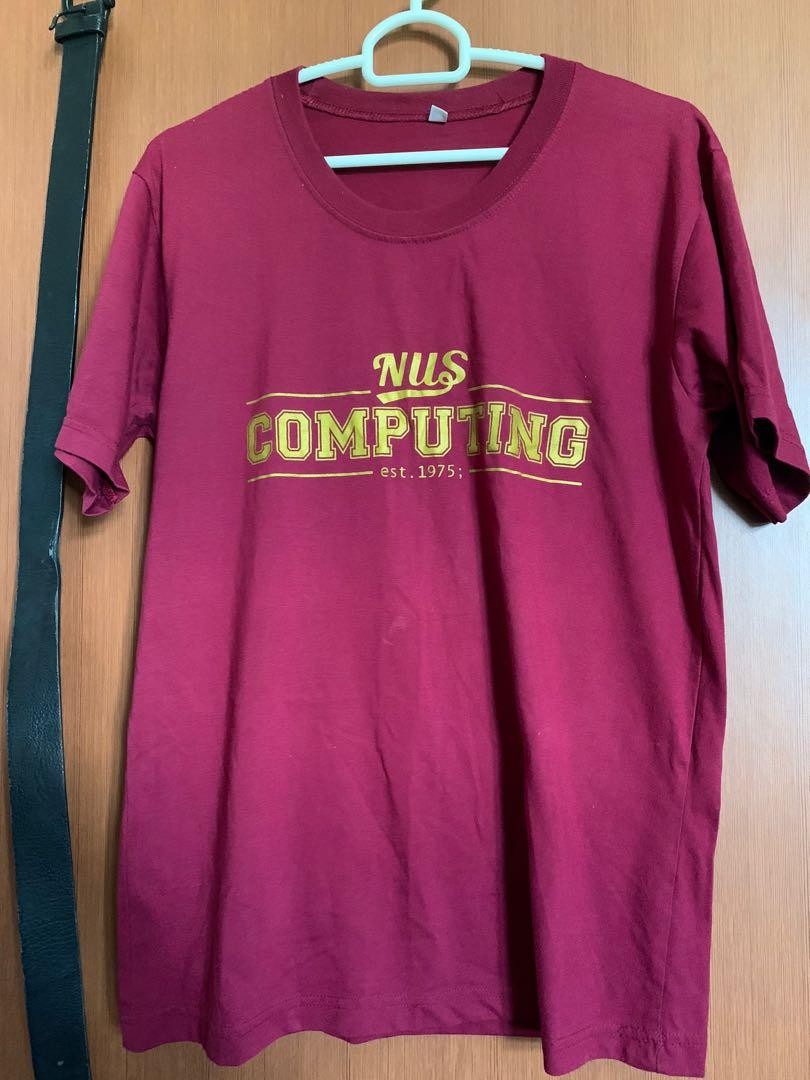 NUS National University of Singapore T Tee Shirt, Men's Fashion, Tops ...