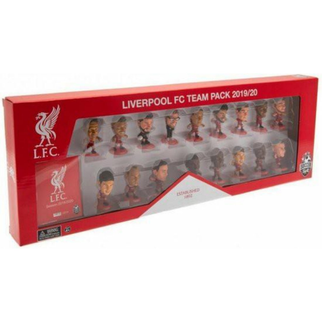 Official Liverpool 2019/20 Team Pack by Soccerstarz (BNIB), Hobbies ...