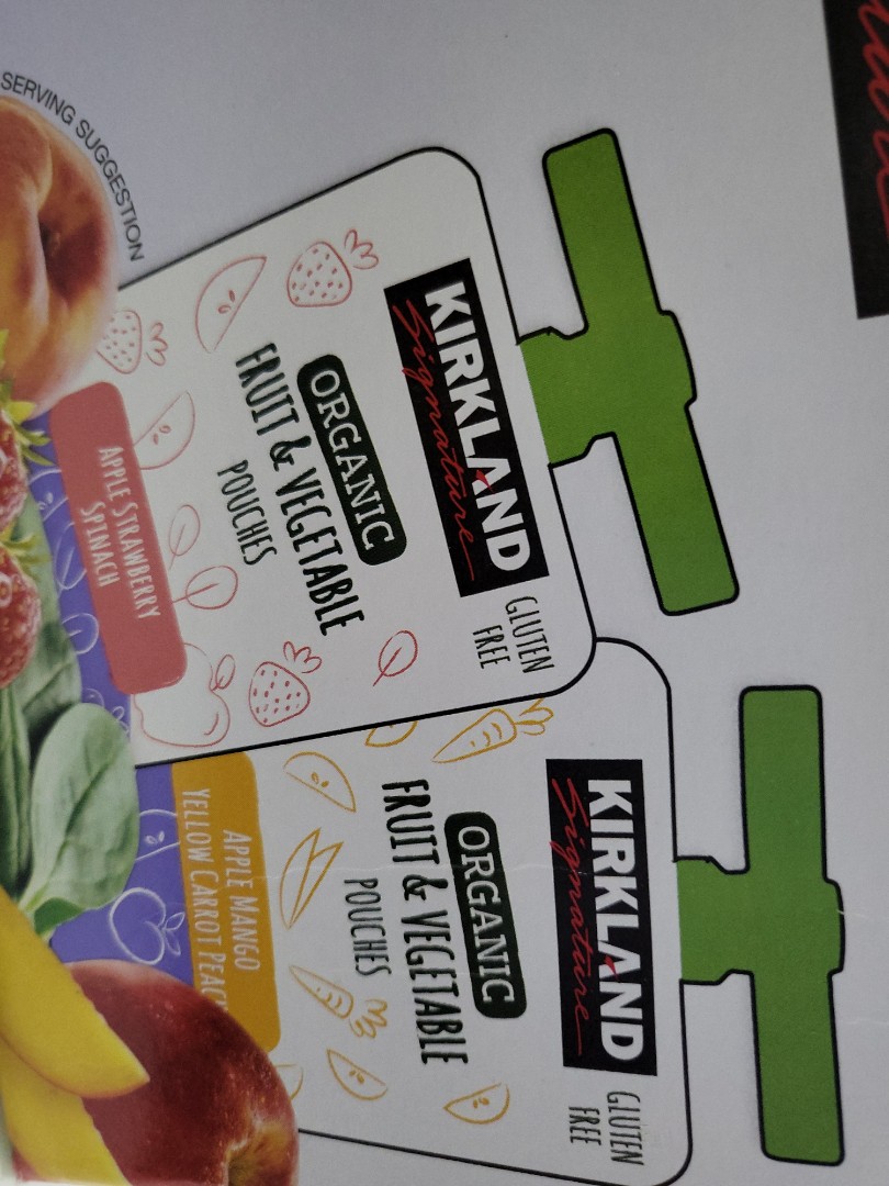 Organic fruit &vegetable pouches, Babies & Kids, Nursing & Feeding ...