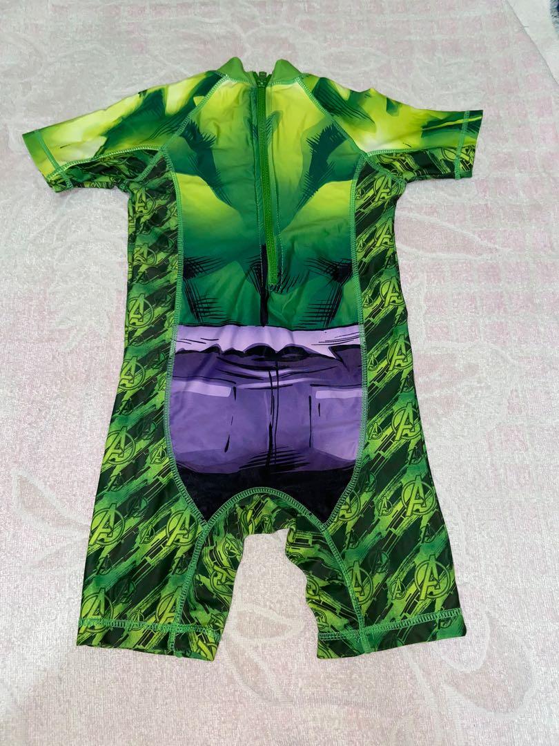Original Hulk rash guard for kids, Babies & Kids, Babies & Kids Fashion ...