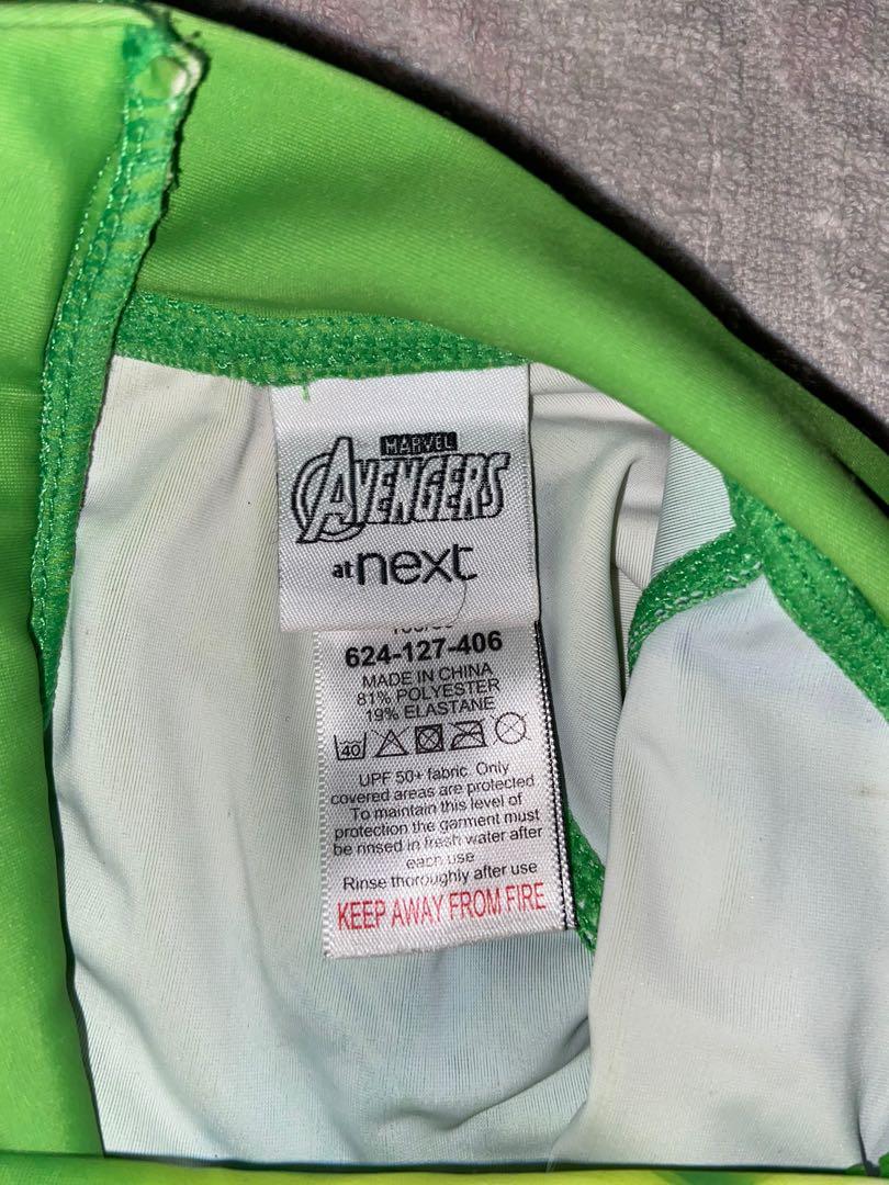 Original Hulk rash guard for kids, Babies & Kids, Babies & Kids Fashion ...