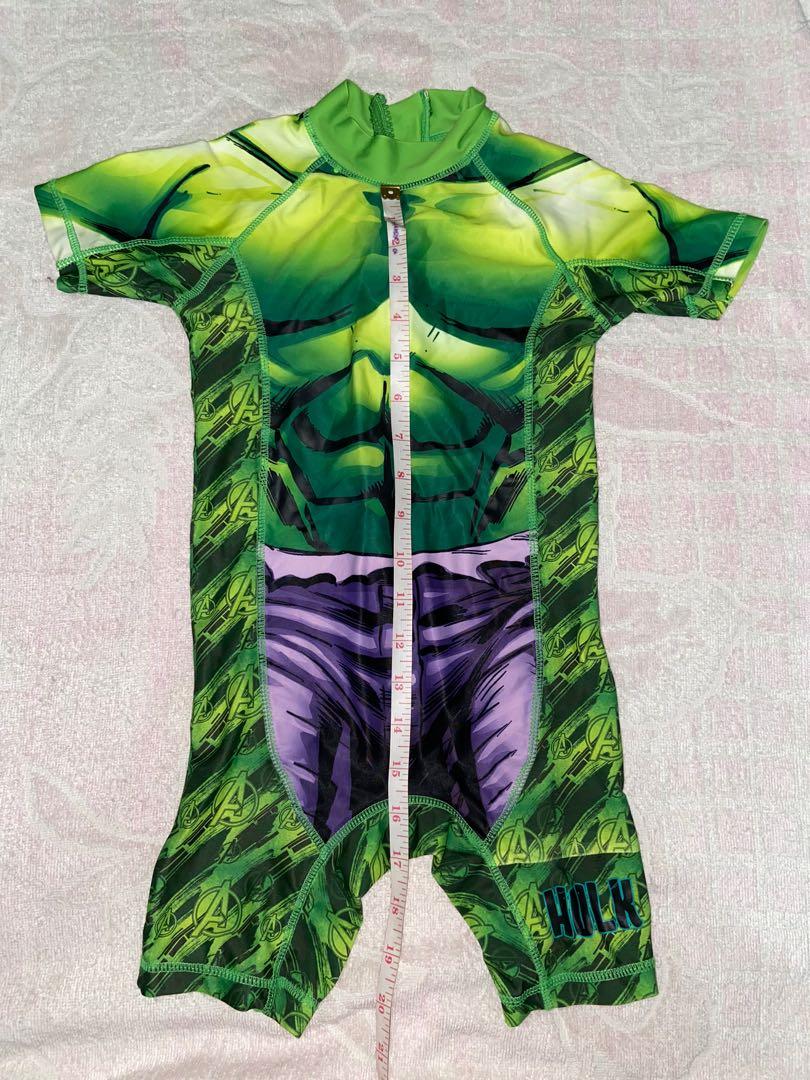 Original Hulk rash guard for kids, Babies & Kids, Babies & Kids Fashion ...