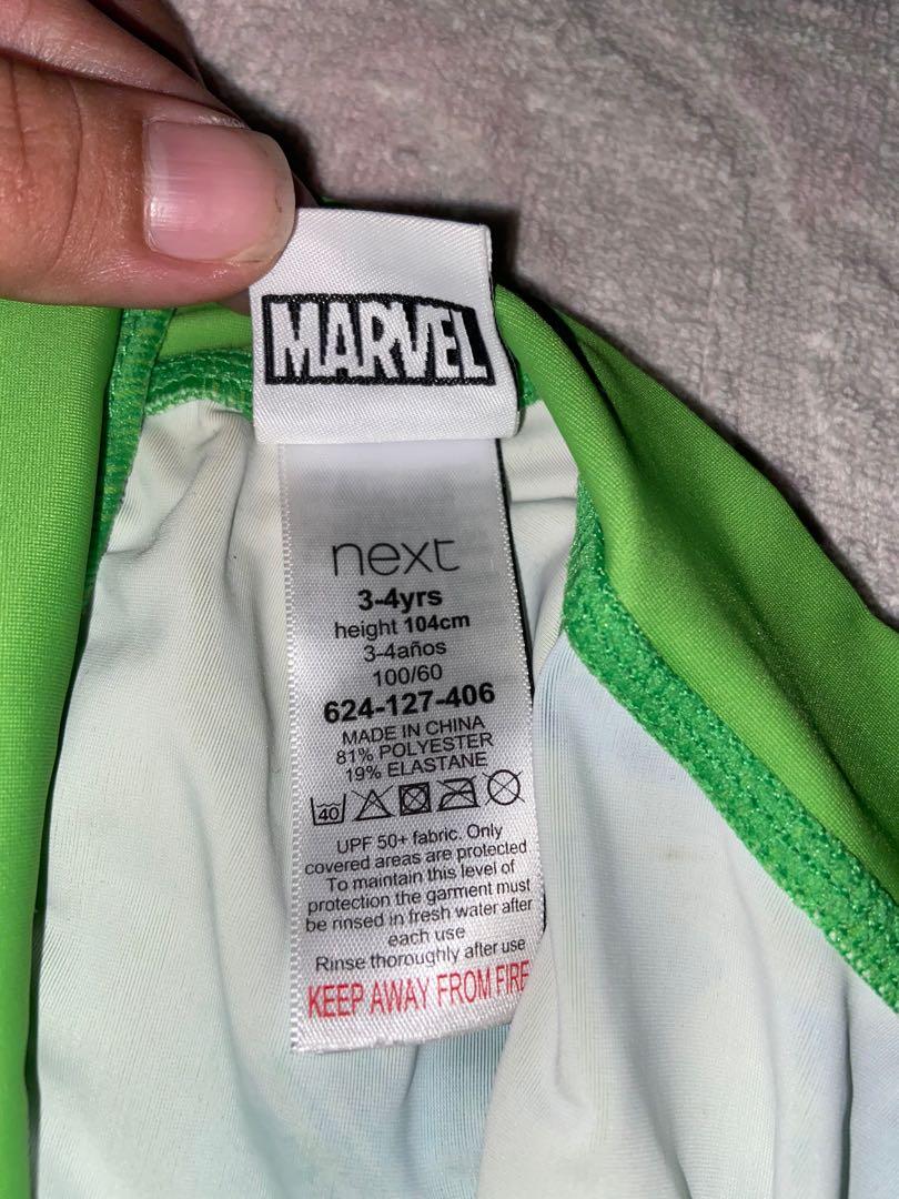 Original Hulk rash guard for kids, Babies & Kids, Babies & Kids Fashion ...
