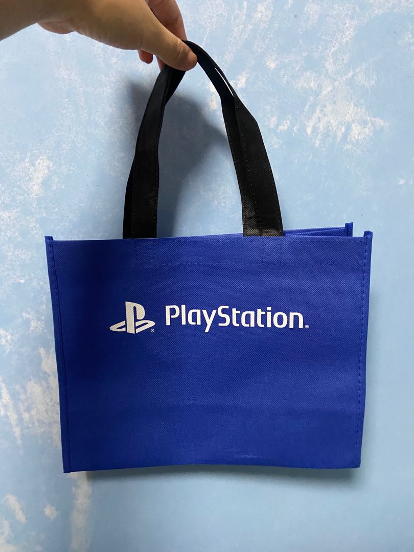Original Reusable PlayStation Iconic Blue Tote Bag shopping bag retail ...