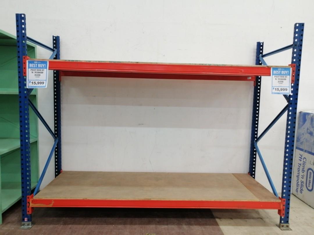 Pallet Rack 2 Layer, Commercial & Industrial, Construction Tools ...