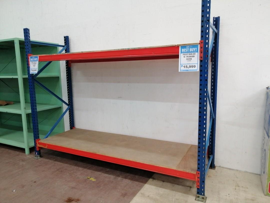 Pallet Rack 2 Layer, Commercial & Industrial, Construction Tools ...