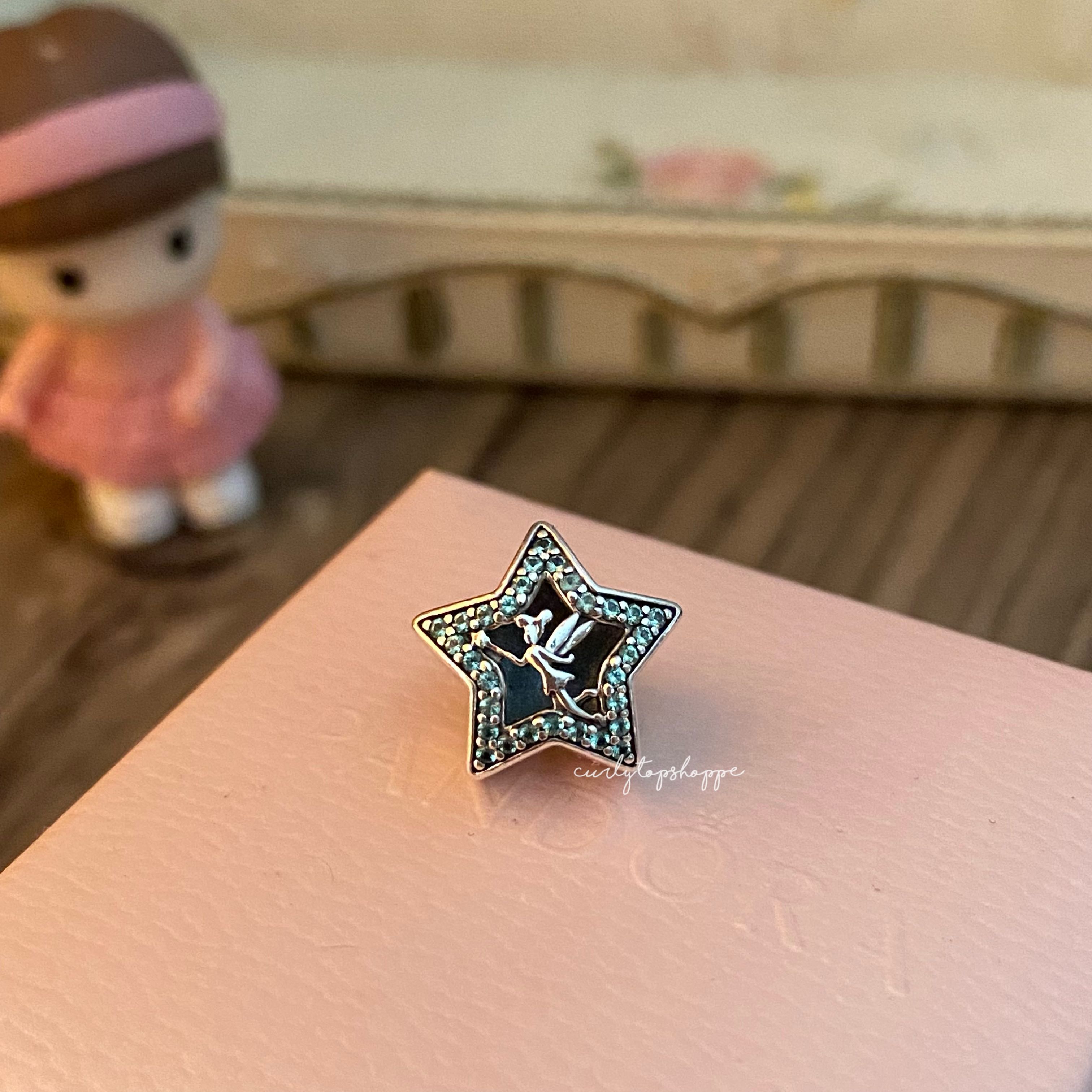 Pandora Disney Tinker Bell Star Charm, Women's Fashion, Jewelry ...