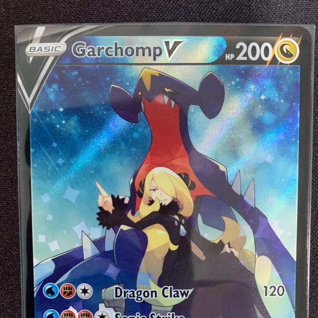 Pokemon Card - Garchomp V (TG23/TG30), Hobbies & Toys, Toys & Games on ...