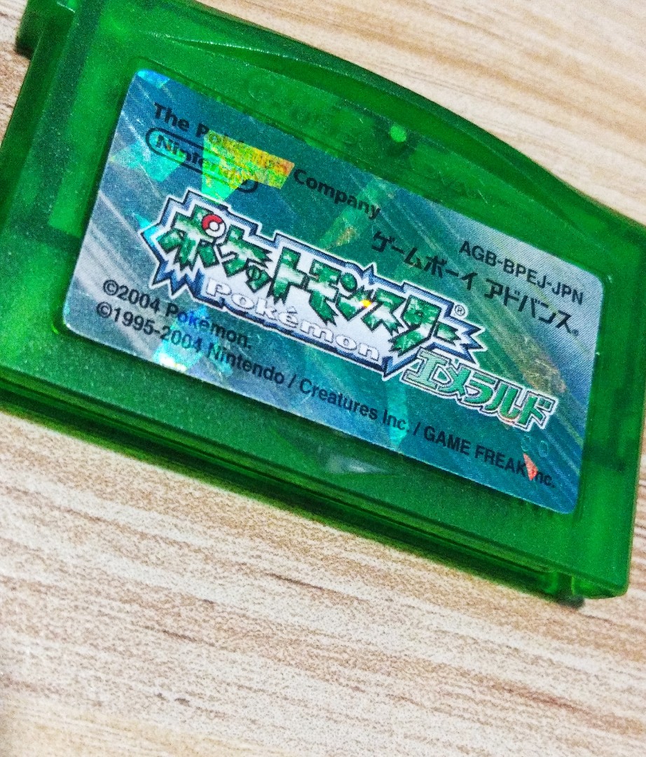 Pokemon Emerald (JPN) w/ Eon Pass, Video Gaming, Video Games, Nintendo ...