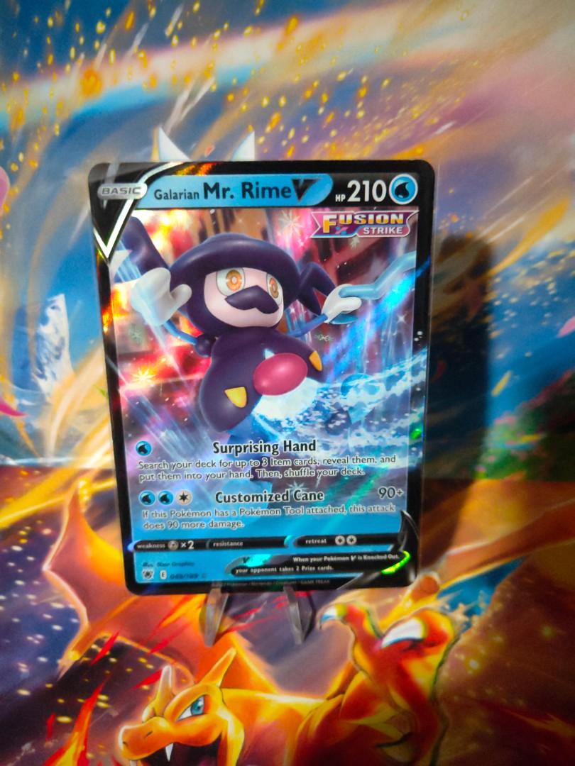 Pokemon TCG - Pokemon Cards For Sale - Galarian Mr Rime V Ultra Rare ...