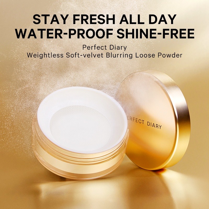[INSTOCK] PERFECT DIARY waterproof face loose powder, Beauty & Personal ...