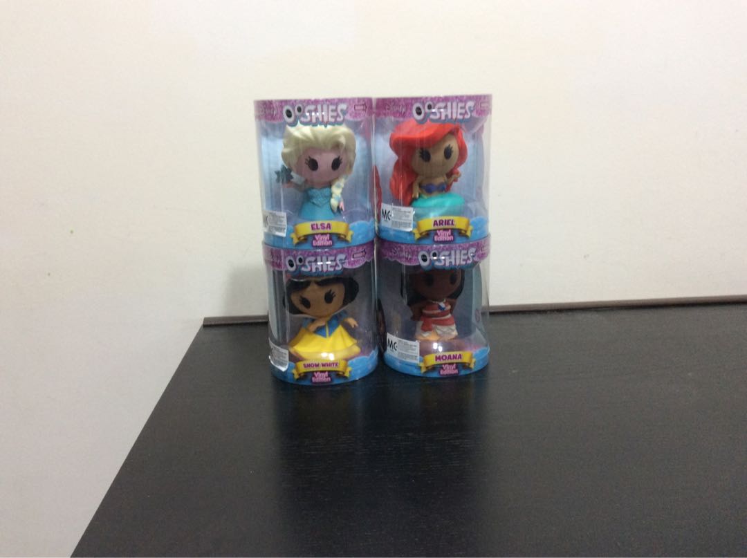 Princess Ooshies, Hobbies & Toys, Toys & Games on Carousell