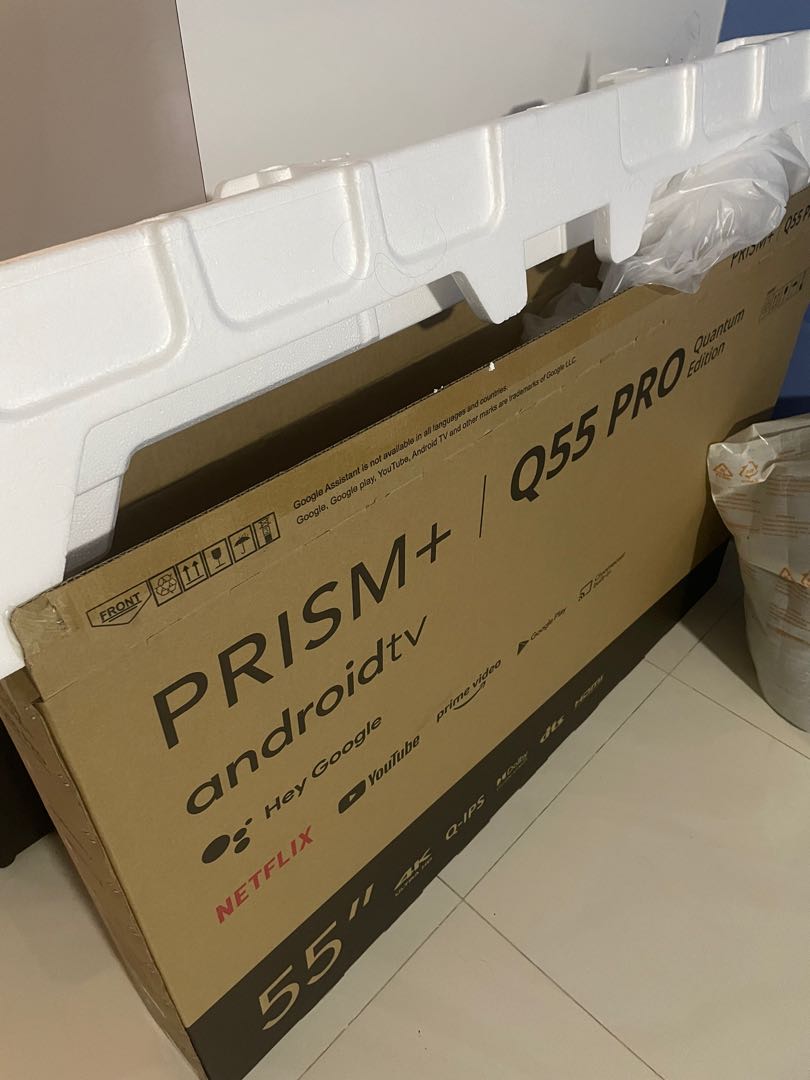 Prism+ q55 pro box only, TV & Home Appliances, TV & Entertainment, TV ...