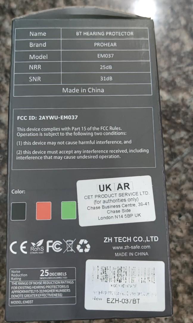 PROHEAR EM037 with bluetooth, Audio, Headphones & Headsets on Carousell