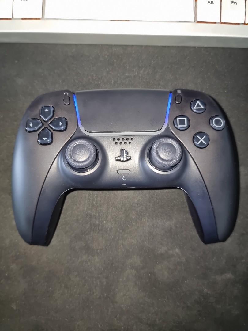 PS5 Midnight Black Dualsense Contoller, Video Gaming, Gaming ...