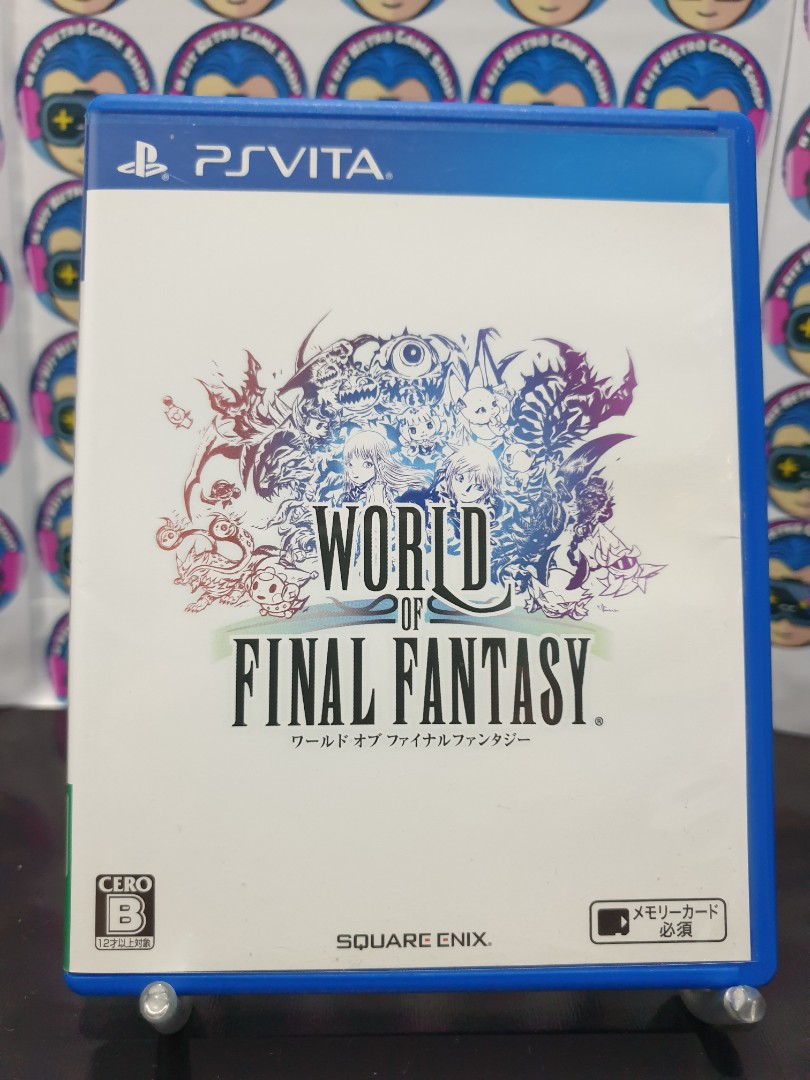 Psvita World Of Final Fantasy Japan Video Gaming Video Games