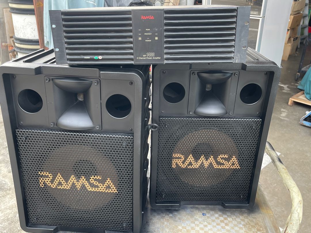 RAMSA SPEAKER &lififier, Audio, Soundbars, Speakers & Amplifiers on ...