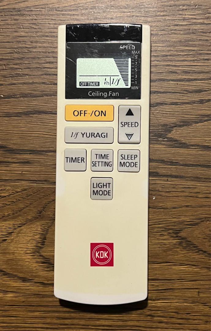 KDK Ceiling Fan Remote Control, Furniture & Home Living, Lighting ...