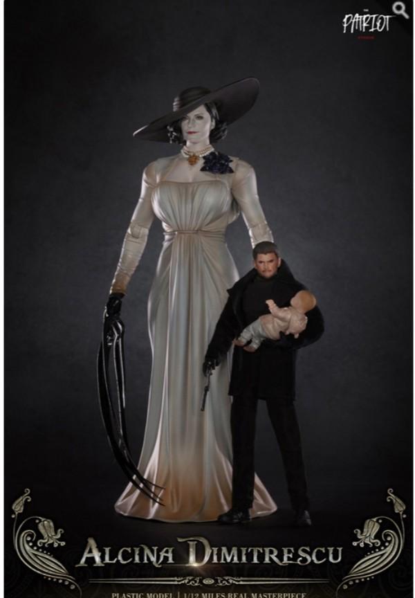 #Resident Evil TPS-005 Bio Lady Alcina Dimitrescu Plastic Model 1/12 ...
