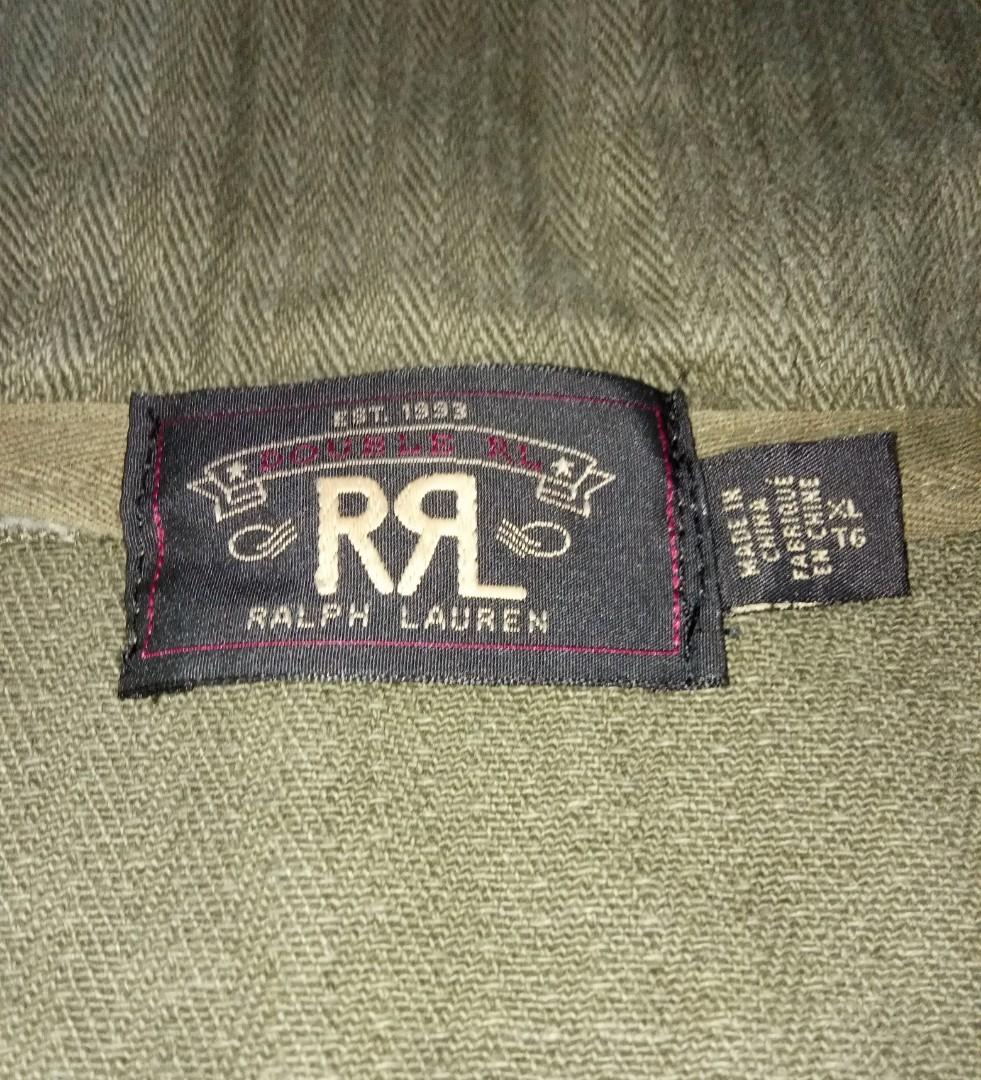 RRL RALPH LAUREN (DOUBLE RL) MILITARY JACKET, Men's Fashion, Activewear ...