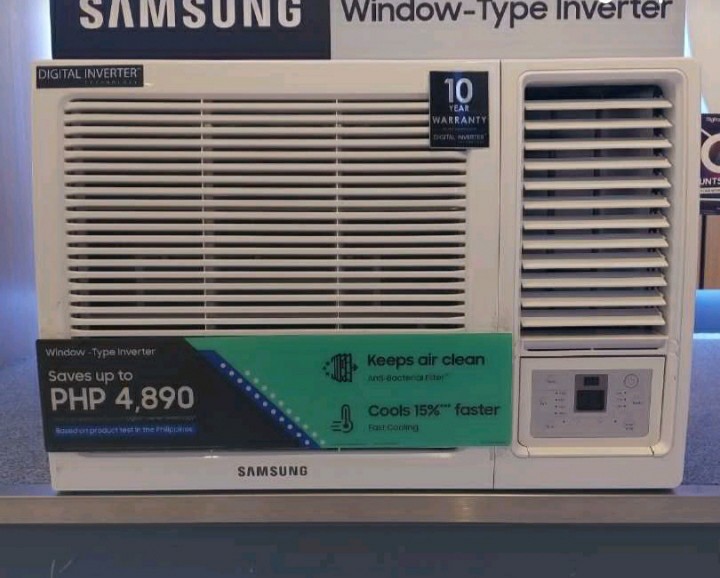 Samsung Window Type Inverter Aircon, TV & Home Appliances, Air ...
