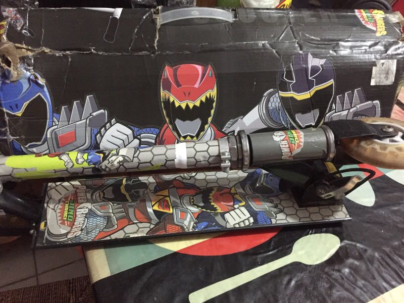 scooter power ranger, Babies & Kids, Babies & Kids Fashion on Carousell