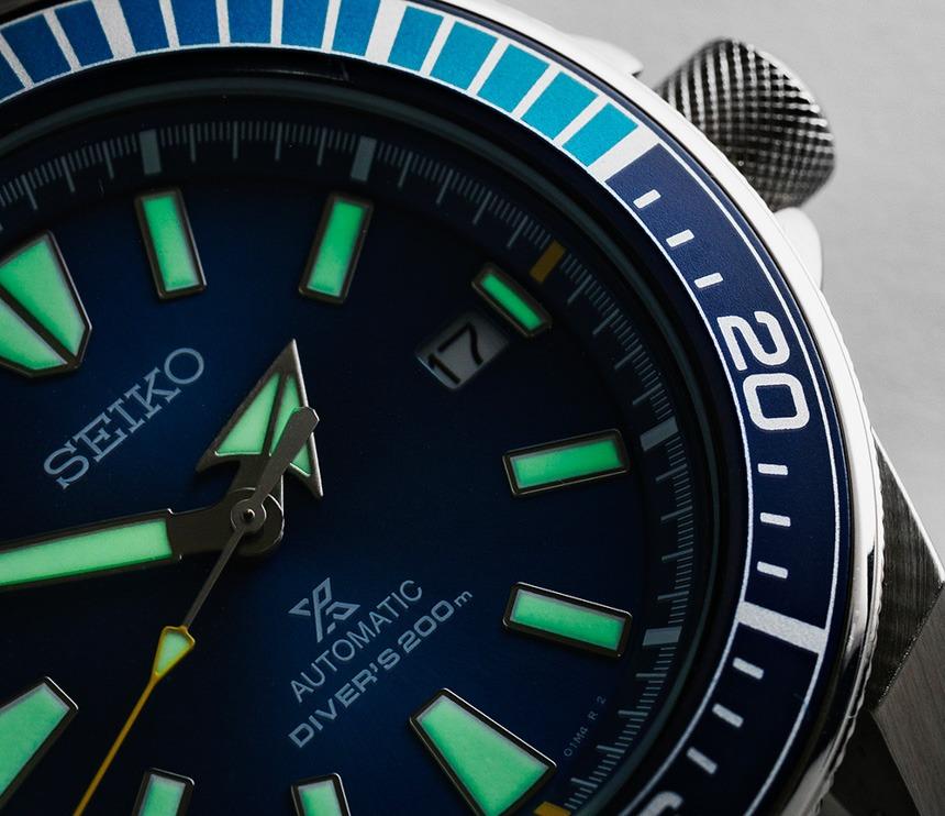 Seiko Prospex Limited Edition Blue Lagoon Samurai Stainless Steel Automatic Watch SRPB09, Luxury ...