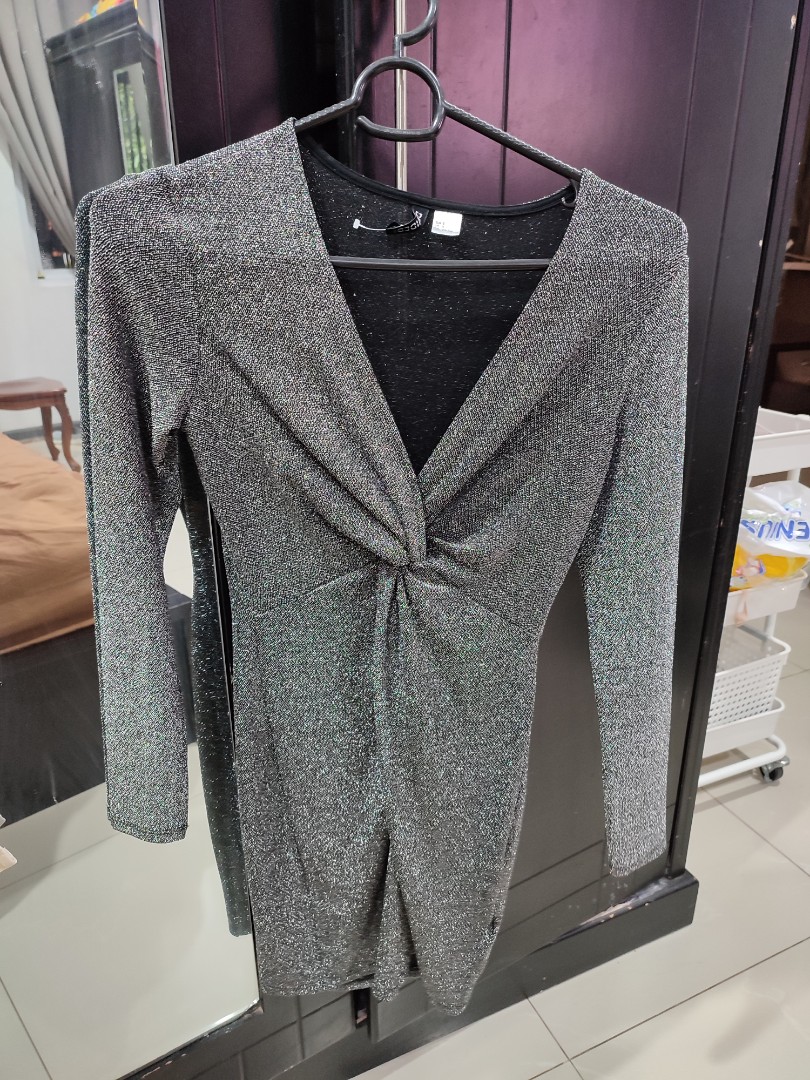 Shining Shimmering Dress, Women's Fashion, Dresses & Sets, Evening ...