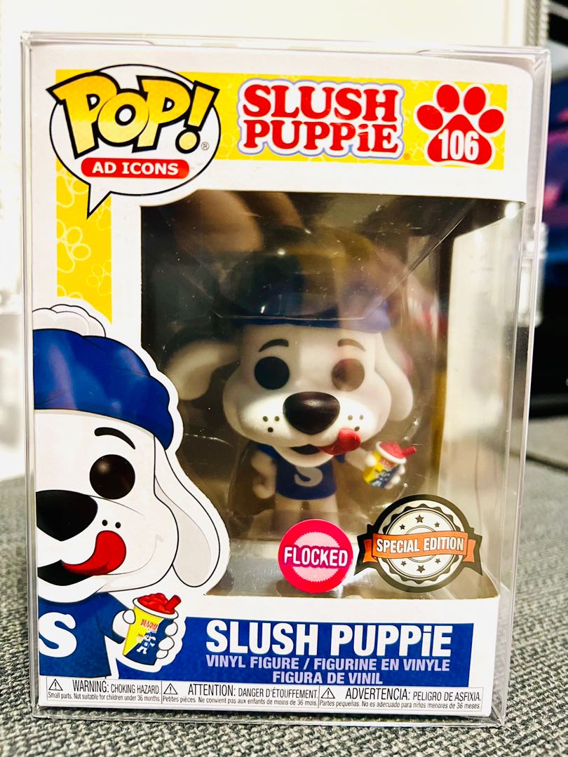 Slush Puppie Funko Pop (Flocked, Special Edition, Exclusive, Limited ...