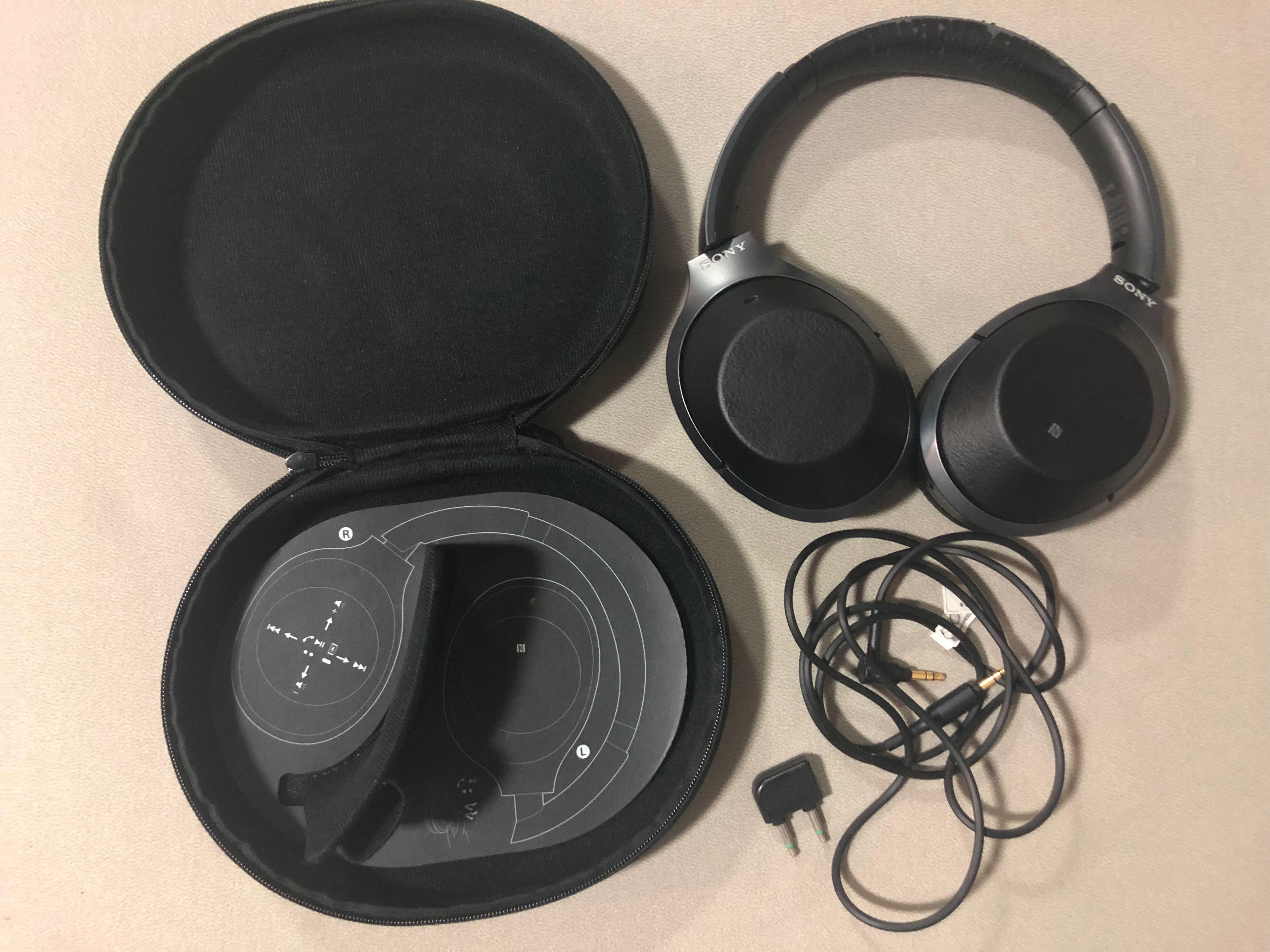 Sony wireless noise cancelling headphone WH 1000 XM2, Audio, Headphones ...