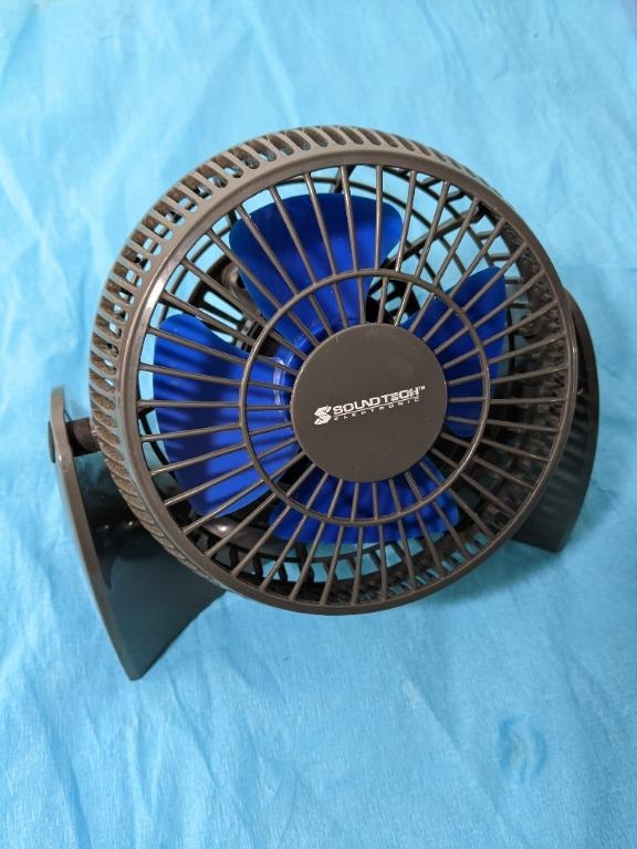 SoundTech Dual Speed Desktop Fan. USB operated, Furniture & Home Living ...