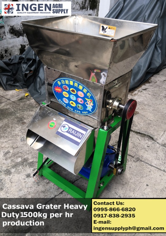 stainless cassava turmeric potato grinder heavy duty grater, Commercial ...